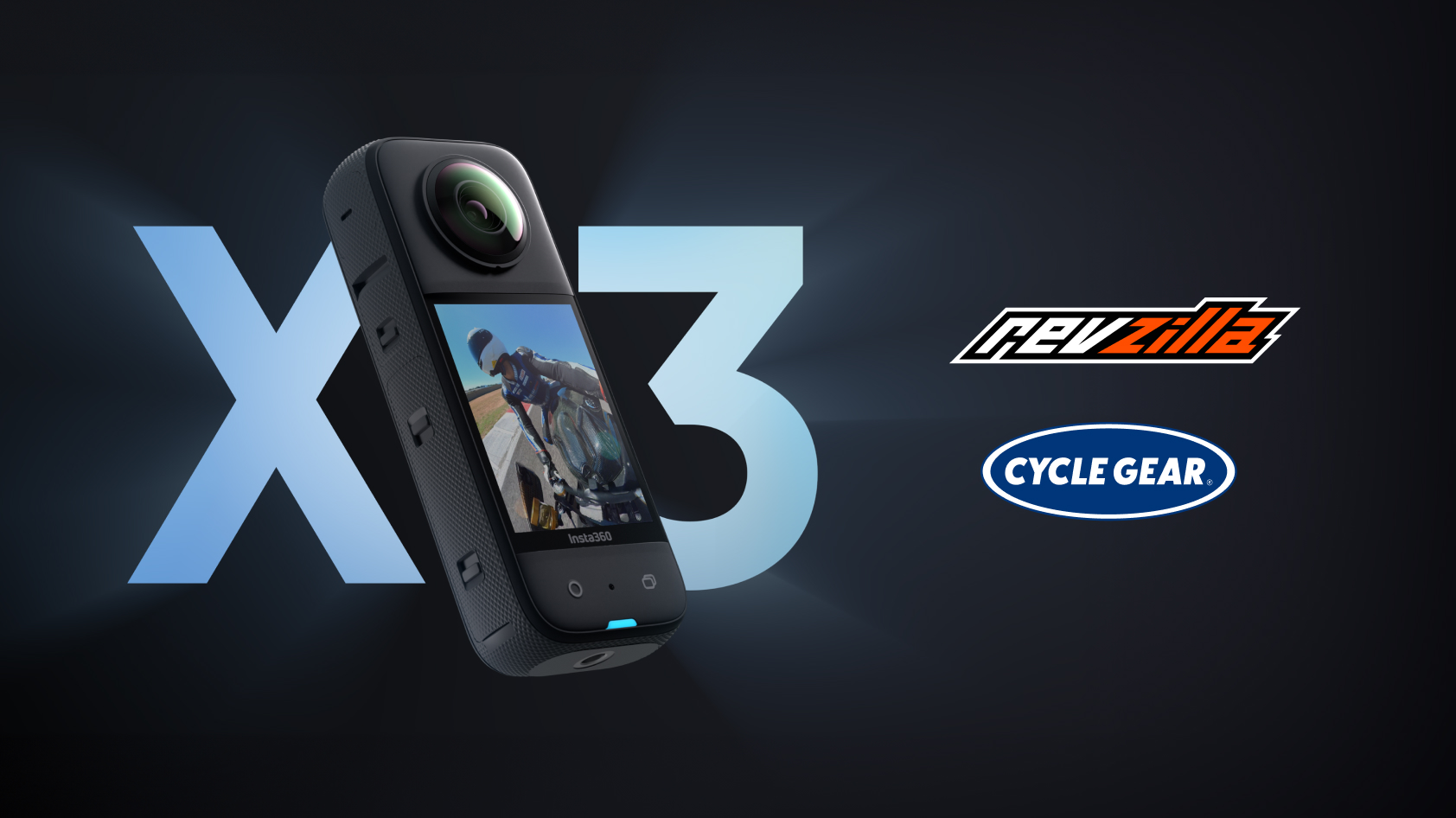 Insta360 Partners with Comoto: X3 Motorcycle Kit Now at RevZilla and Cycle Gear